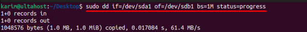 How to Use DD Show Progress Command in Linux | Ultahost Knowledge Base