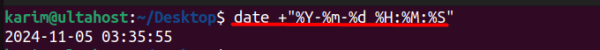 How to Use date command in Linux | Ultahost Knowledge Base