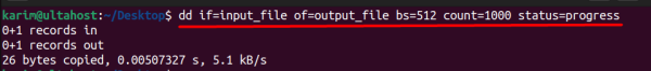 How to Use DD Show Progress Command in Linux | Ultahost Knowledge Base