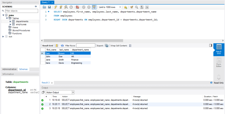 How To Use MySQL JOINS with Examples | Ultahost Knowledge Base