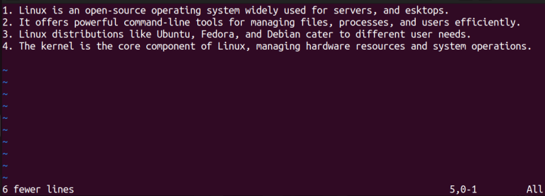 How to Delete Lines in Vim and Vi | Ultahost Knowledge Base