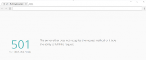 How to Fix the HTTP 501 Not Implemented Error on Your Site