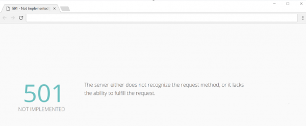 How to Fix the HTTP 501 Not Implemented Error on Your Site